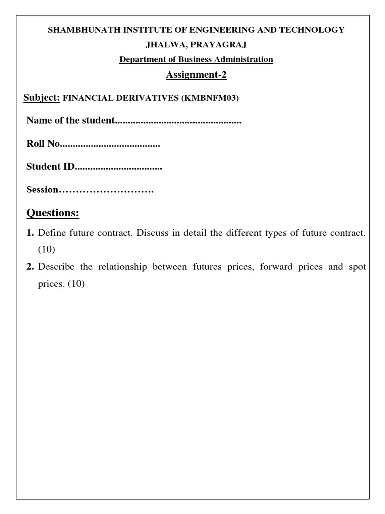 FD Assignment 2 | PDF
