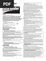 Tenacity Herbicide Label 2020 | PDF | Surface Runoff | Legal Liability