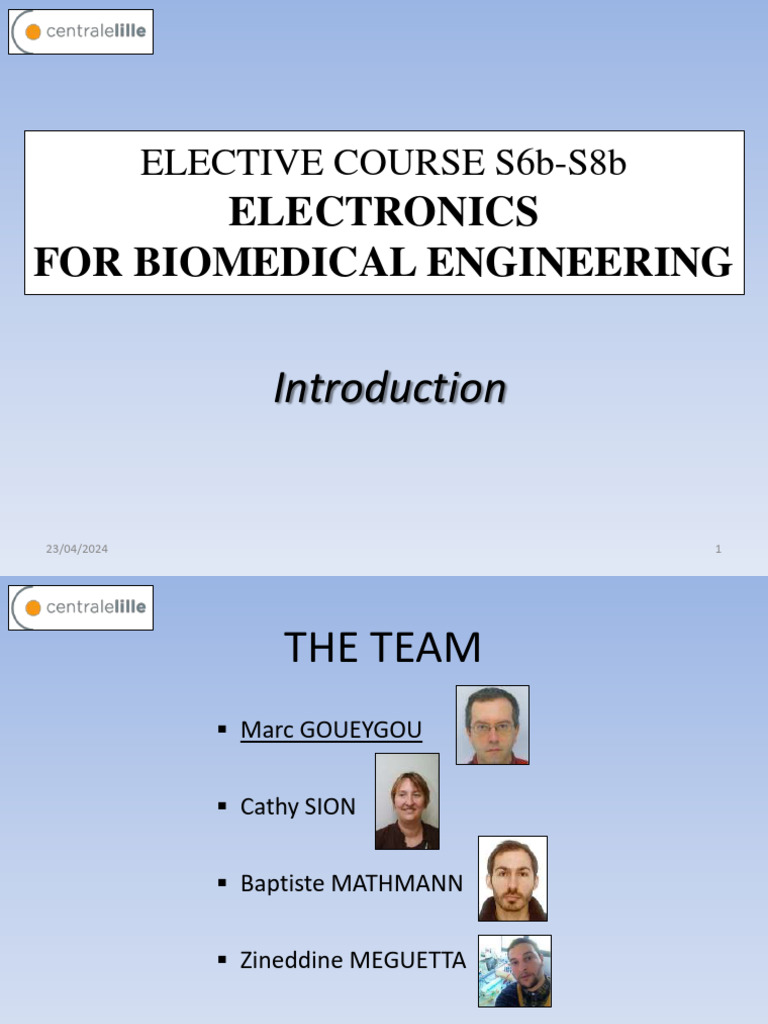 Introduction EBE MG 2024 Eng | PDF | Sensor | Electronics