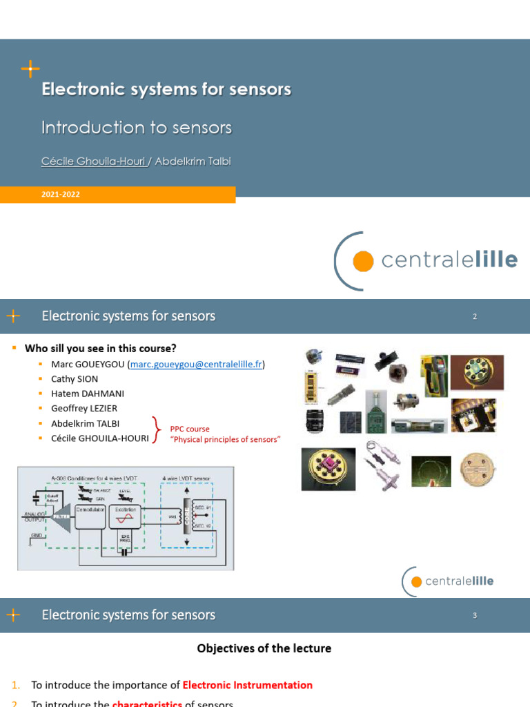 Introduction-Sensors 2022 Eng | PDF | Calibration | Measurement