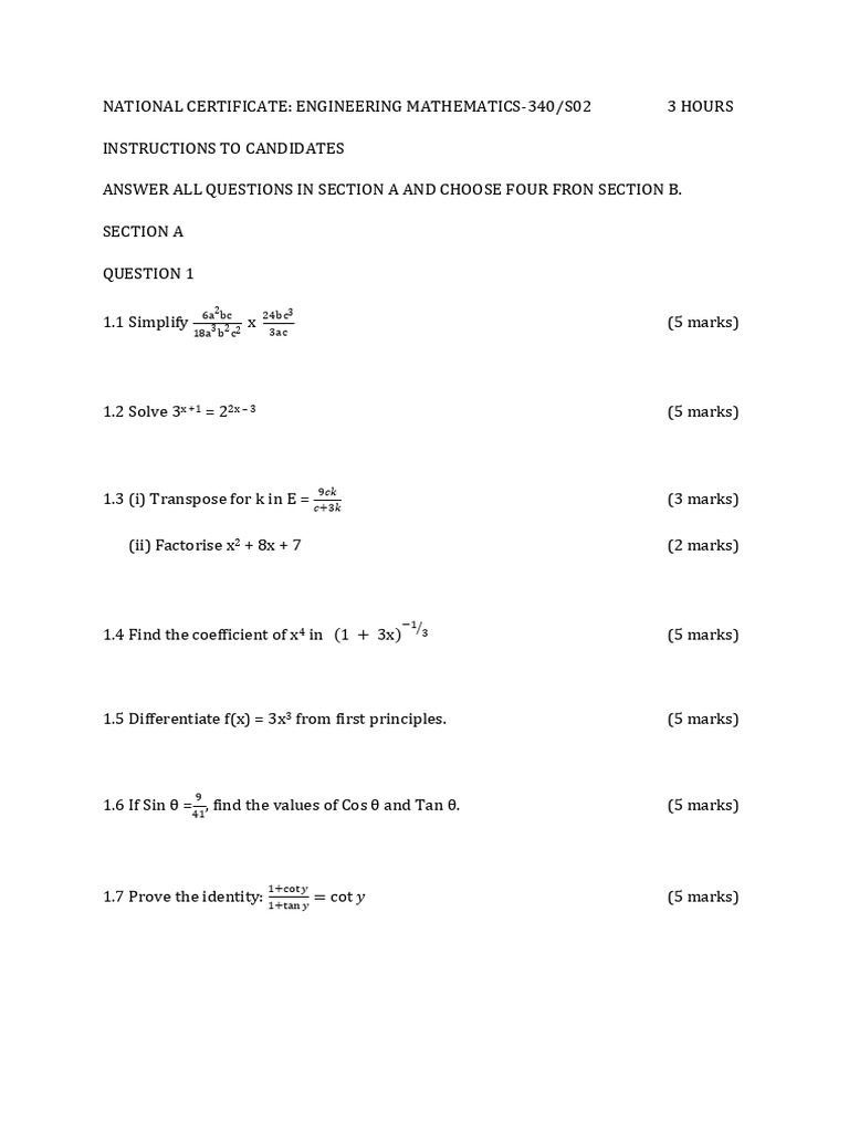 November 2012 Maths | PDF | Ellipse | Circle