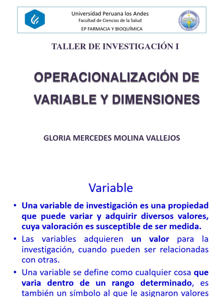 8.24. A TA 1. OPERACIONALIZACION VAR | PDF | Nivel de medida | Science