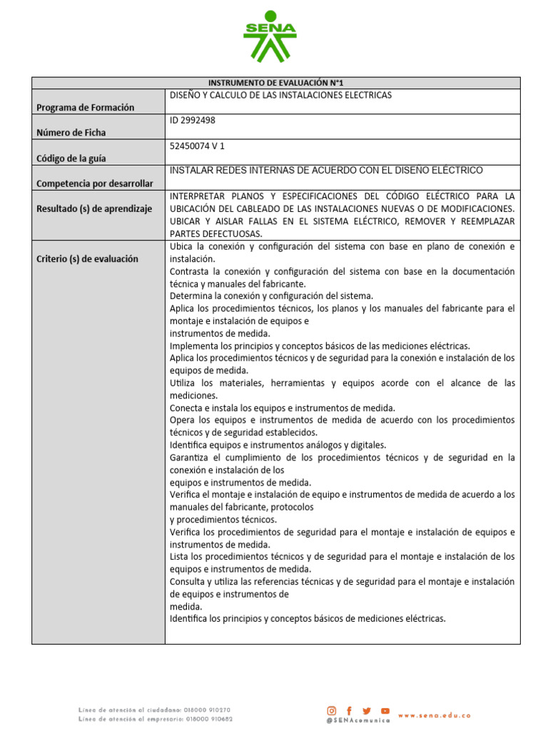 Instrumento de evaluacion | PDF | Evaluación | Ciencias de la Computación