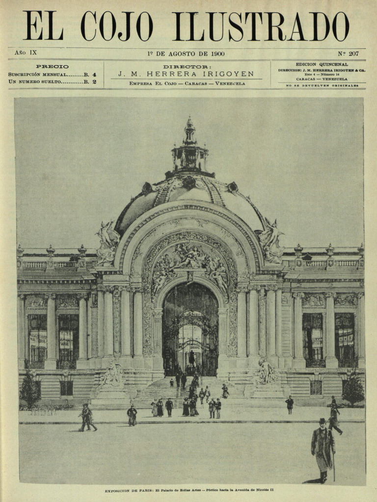 El Cojo Ilustrado (1900-08-01) | PDF