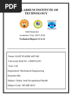 Critical Job Inventory and Risk Assessment | PDF | Workplace | Working ...