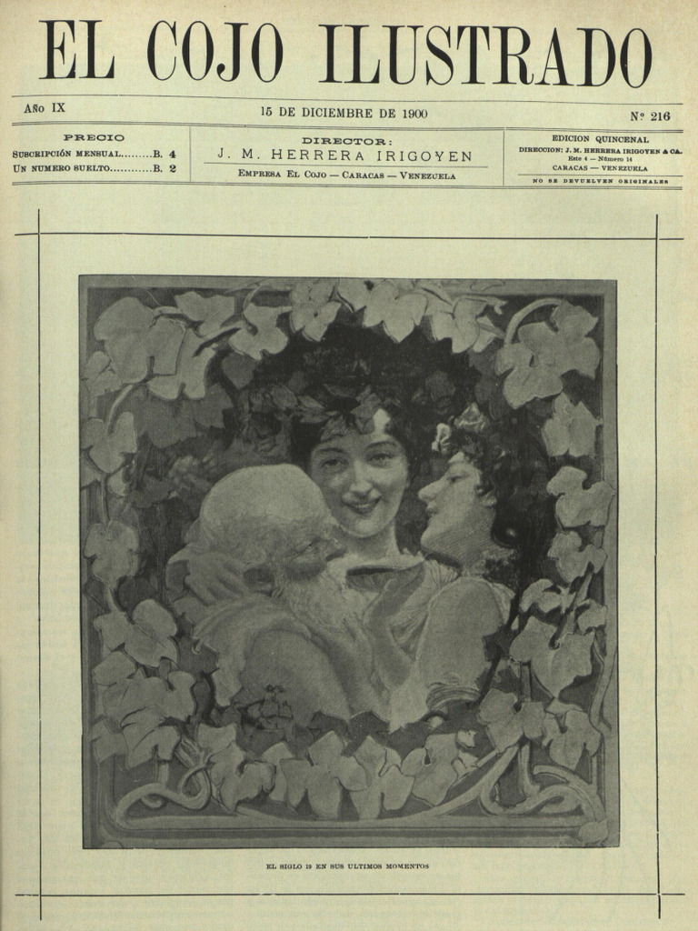 El Cojo Ilustrado (1900-12-15) | PDF