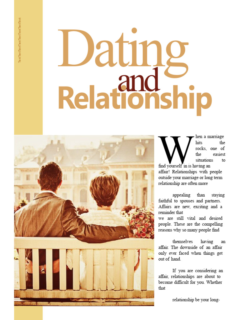 Dating - Relationship Template | PDF | Marriage
