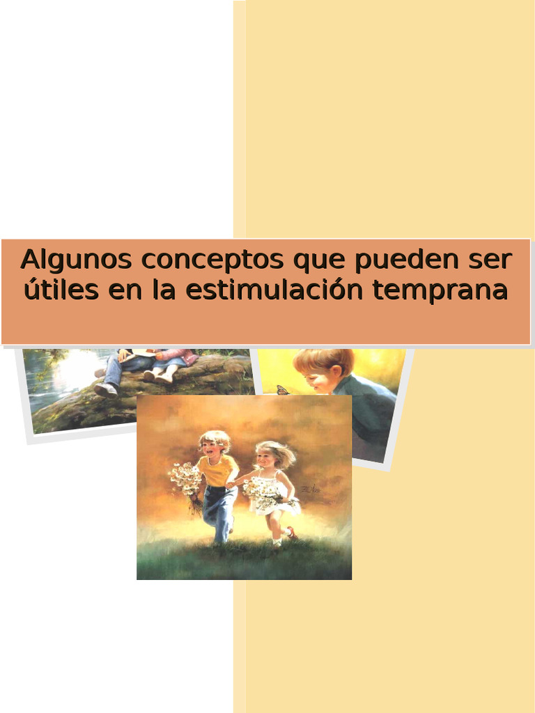 Estimulación Temprana y Prevención | PDF | Aprendizaje | El embarazo