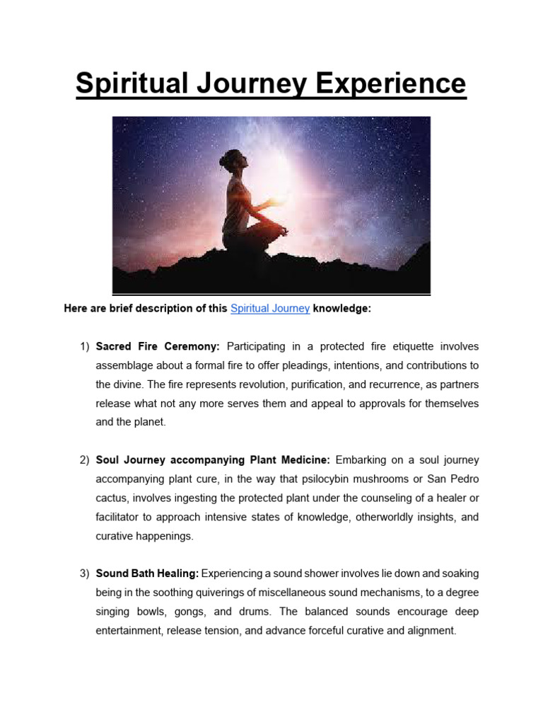 Spiritual Journey | PDF | Meditation | Spirituality