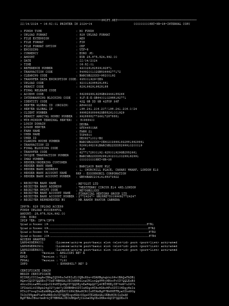 Revolut Bank Transaction Details | PDF | Internet | Internet Protocols