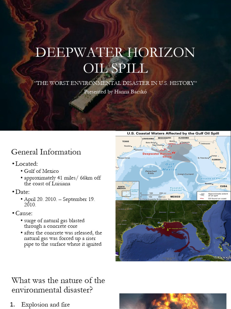Deepwater Horizon | PDF | Oil Spill | Deepwater Horizon