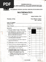2010 To 2024 English Maneb Past Papers For Pslce Section D Only With ...