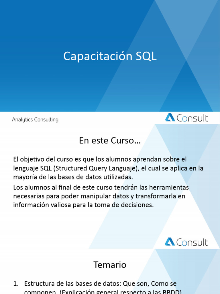 Manual SQL | PDF | SQL | Bases de datos Manual SQL | PDF | SQL | Bases de datos