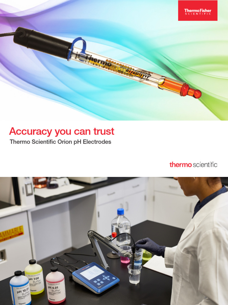 TFS Assets LPD Brochures Orion PH Electrodes Brochure | Download Free PDF | Ph | Applied And ...