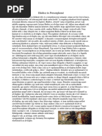 Görög Mitológia - Istenek, Múzsák, Mítoszok (Jegyzet) | PDF