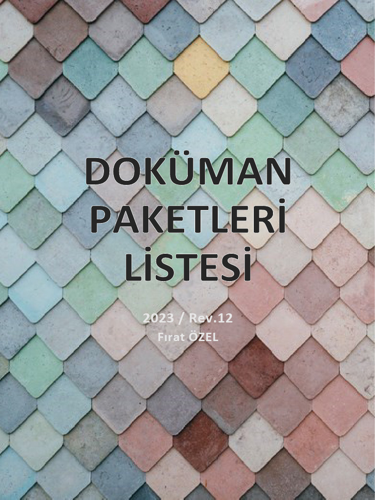 Dokuman Paketleri | PDF