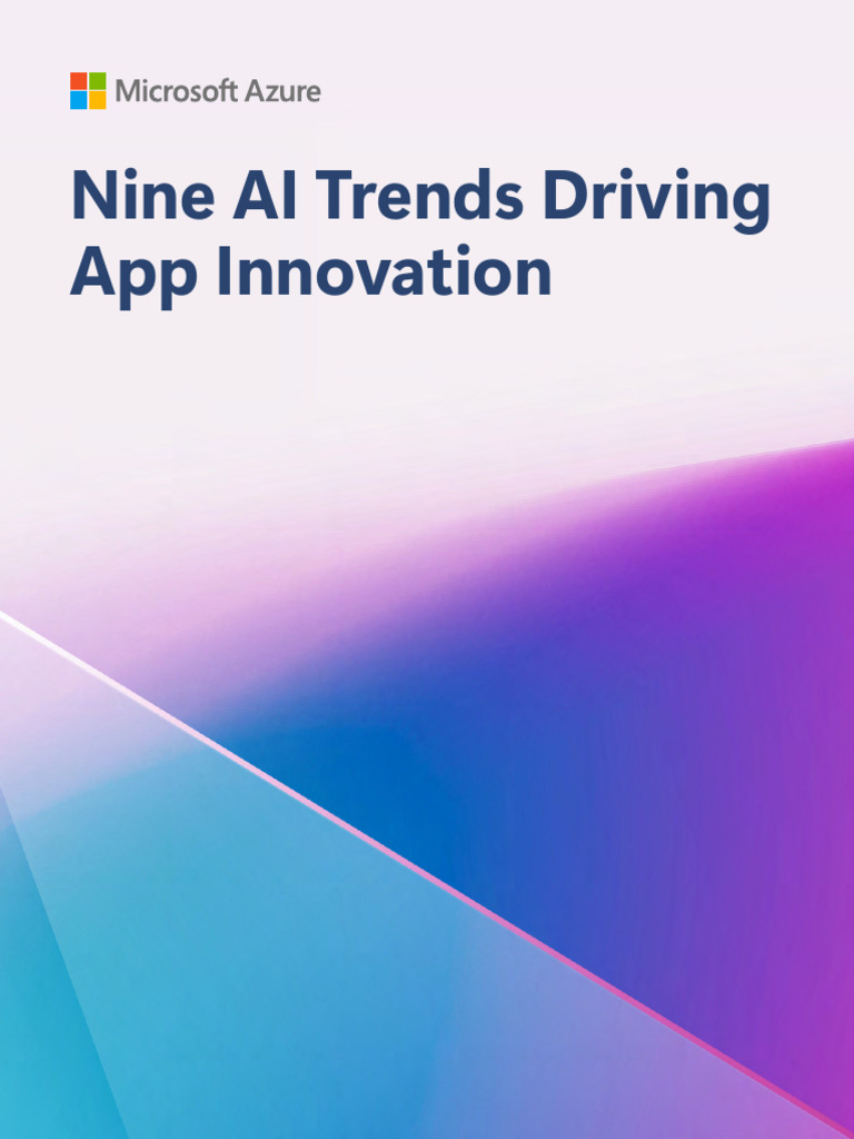 9 AI trend driving Innovation | PDF | Artificial Intelligence ...