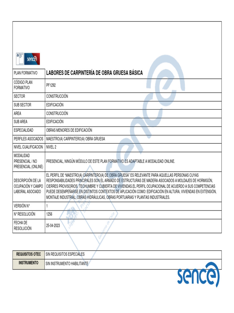 Labores de Carpinter A de Obra Gruesa B Sica 15012024 | PDF | Evaluación | Hormigón