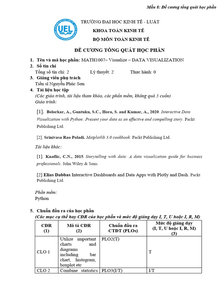 Data Visualization Tong Quat | PDF