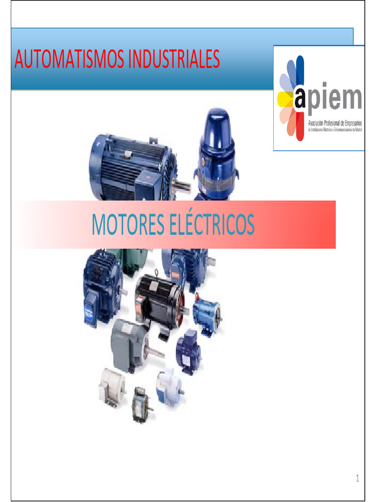 Motores 2 | PDF | Motor eléctrico | Corriente eléctrica