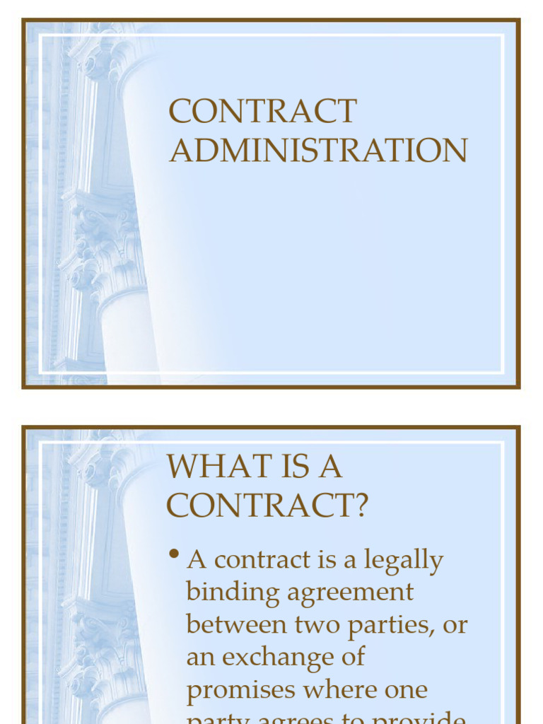 Contract Basics for Engineers | PDF | Consideration | General Contractor