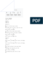 DON'T WORRY BE HAPPY - Beginner Ukulele Chord Chart PDF | PDF | Song ...