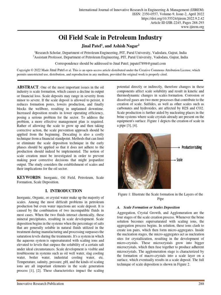 42-oil-field-scale-in-petroleum-industry | PDF | Calcium ...