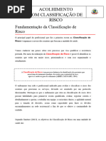 Modelos Triagem Hospitalar | PDF | Doenças e distúrbios | Medicina Clínica