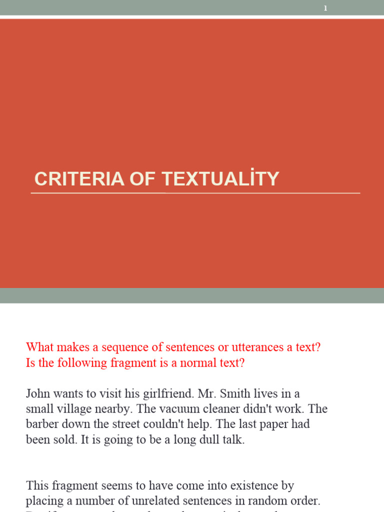 11- textuality (1) (1) | Download Free PDF | Word | Verb