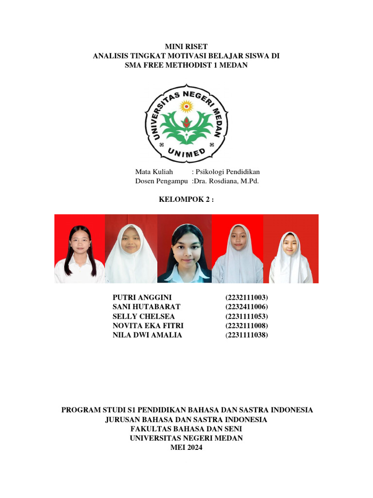 MINI RISET KEL 2 - Psikologi Pendidikan | PDF