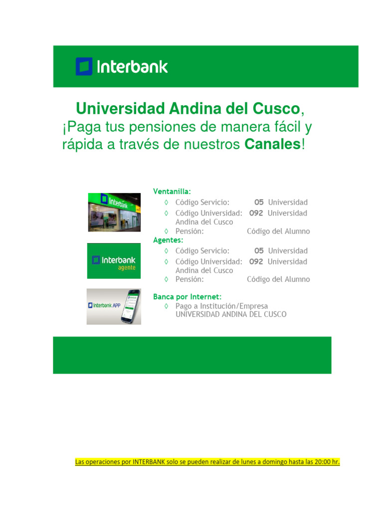 Guia Banca Internet Interbank 2 | PDF | Internet | Industrias de servicio