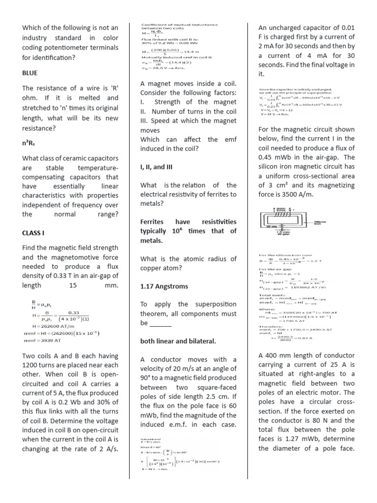 Elecs Coaching | Download Free PDF | Rectifier | Capacitor