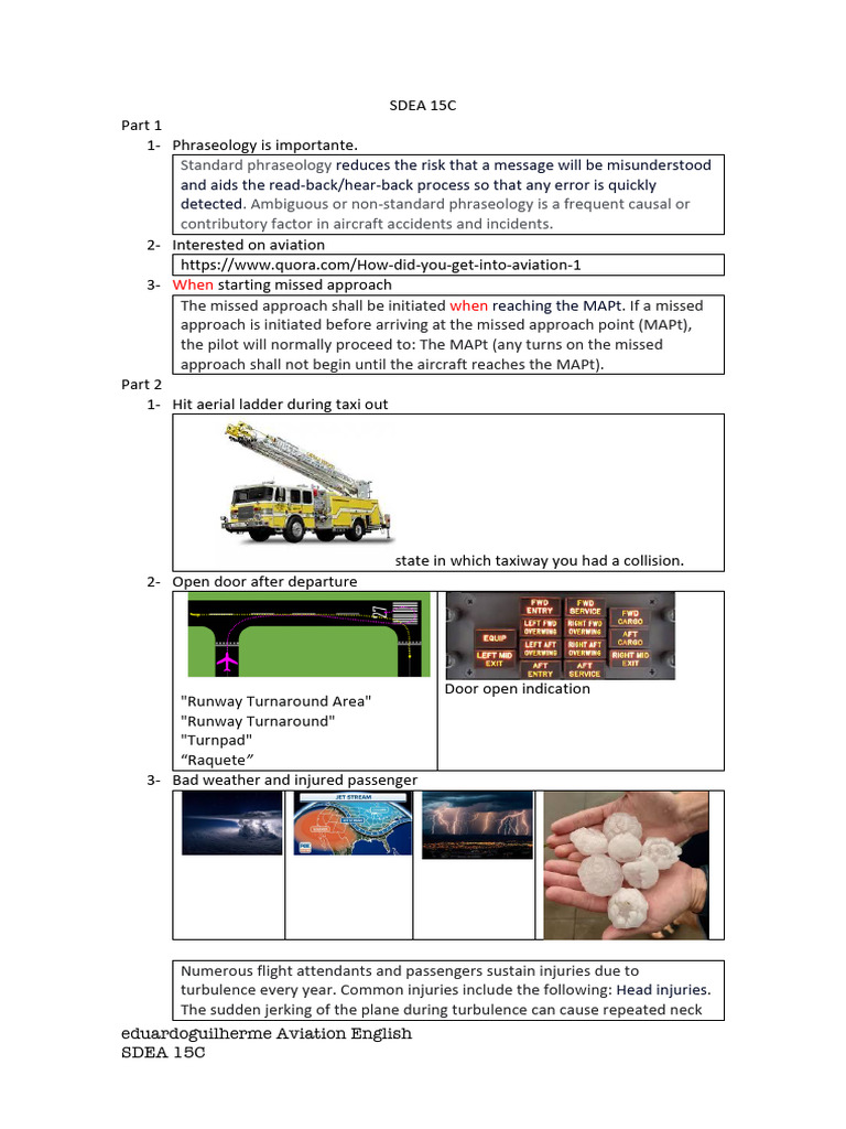 Aviation Safety and Procedures Guide | PDF | Aviation | Aviation Safety