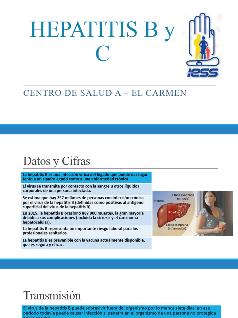 Hepatitis B: Datos, Riesgos y Tratamiento | PDF | Hepatitis B | Hepatitis