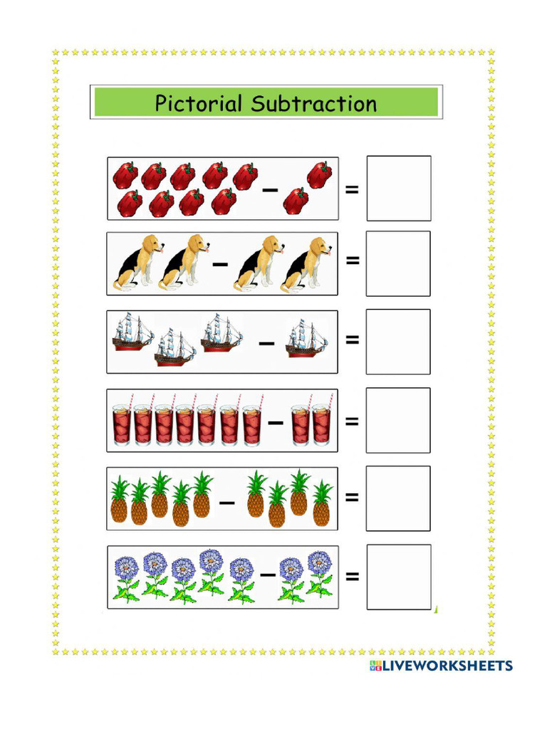 Substractions Homework Preparatoria | PDF