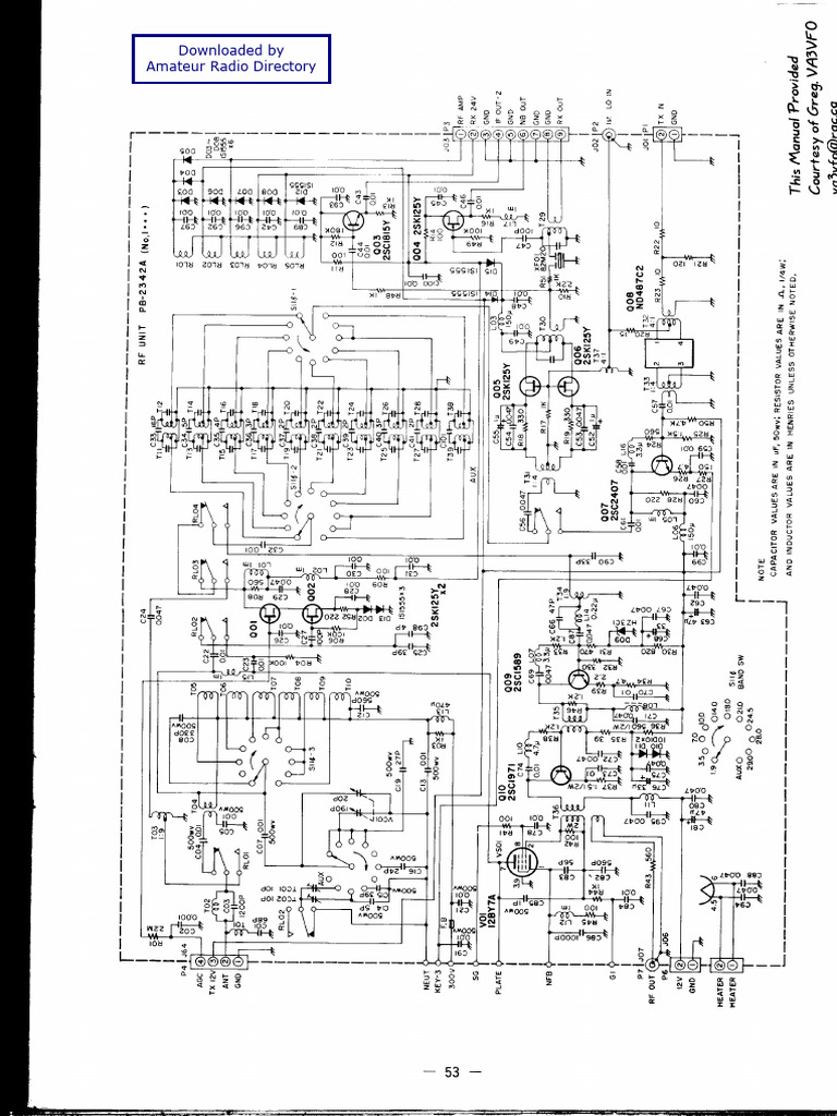 YAESU--FT-102-Schematic | PDF