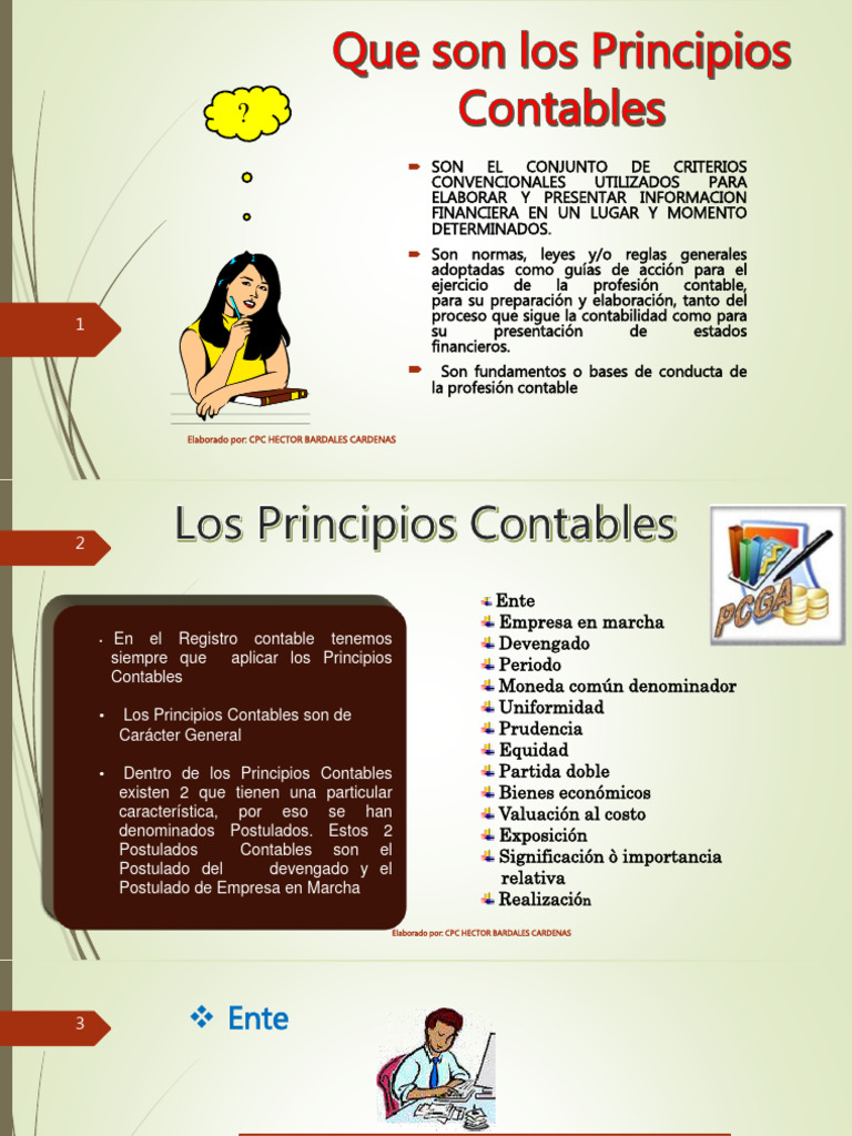 Elaborado Por: CPC Hector Bardales Cardenas | PDF | Contabilidad ...
