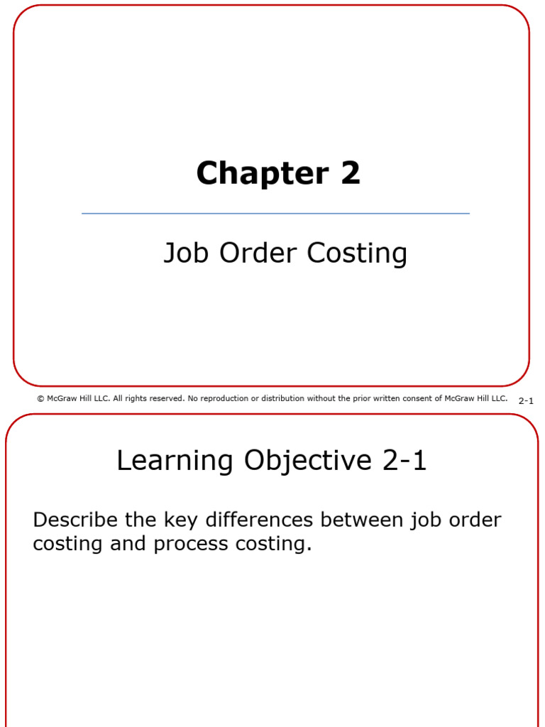 Whitecotton MA 5e Chap002 | PDF | Management Accounting | Business ...