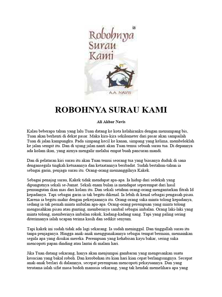 Robohnya Surau Kami | PDF