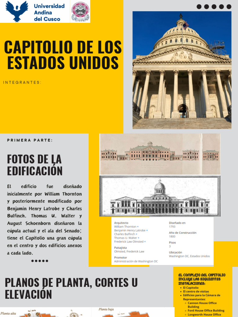 Arquitectura del Capitolio de EE.UU. | PDF | Capitolio de los Estados ...