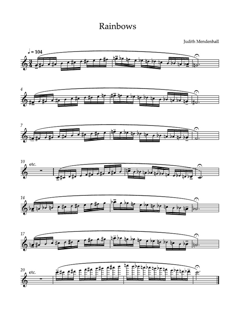 Mendenhall Rainbows | PDF