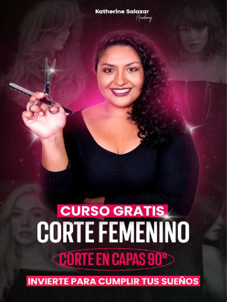 Guia Corte Femenino 2024 | PDF | Pelo