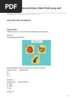 Soal Bahasa Indonesia Kelas 2 Bab 3 Berhati-Hati Di Mana Saja | PDF