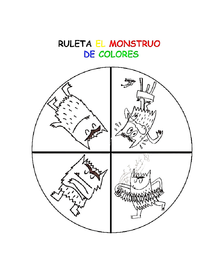 El Moustro de Colores | PDF