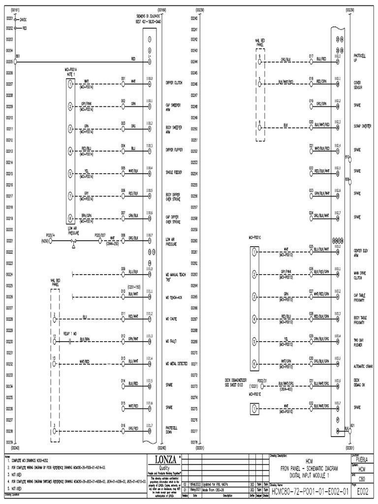 HCMC80-72-E002 Digital Input 1 | PDF