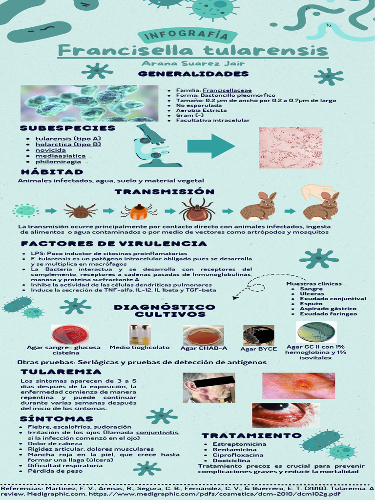 Francisella Tularensis | PDF | Inmunología | Enfermedades y trastornos