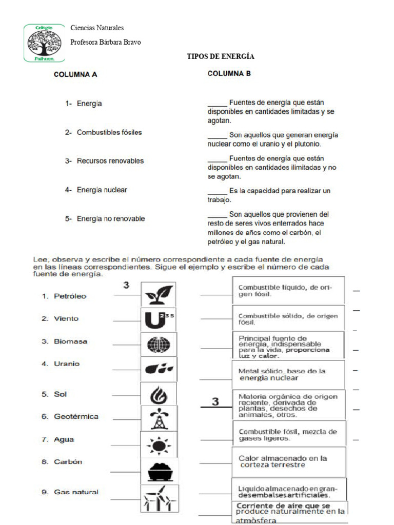 Tipos y Propiedades de la Energía | PDF