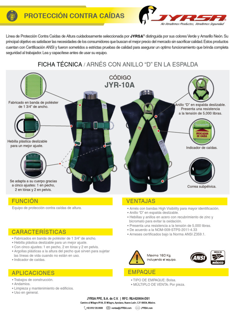 Ficha Tecnica Jyr-10a | PDF
