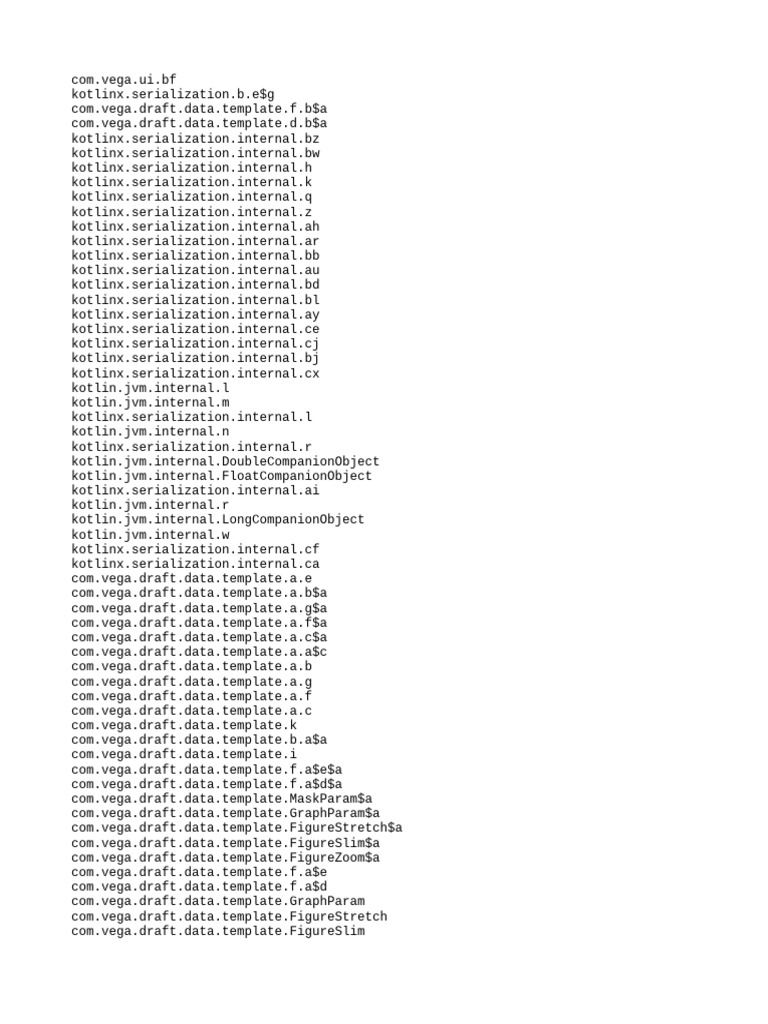Kotlin Serialization & Vega Draft | PDF | Computing