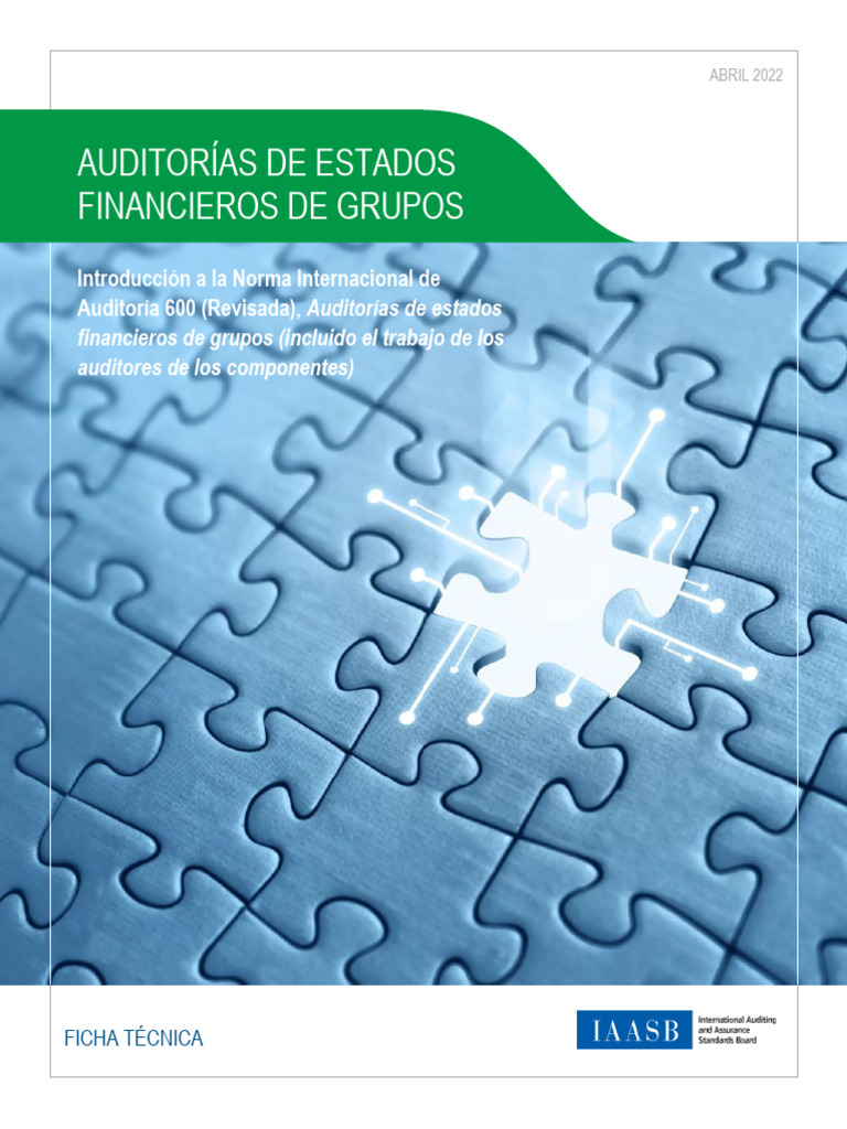 ISA 600 Revised - Audits of Group Financial Statements - Factsheet - ES ...